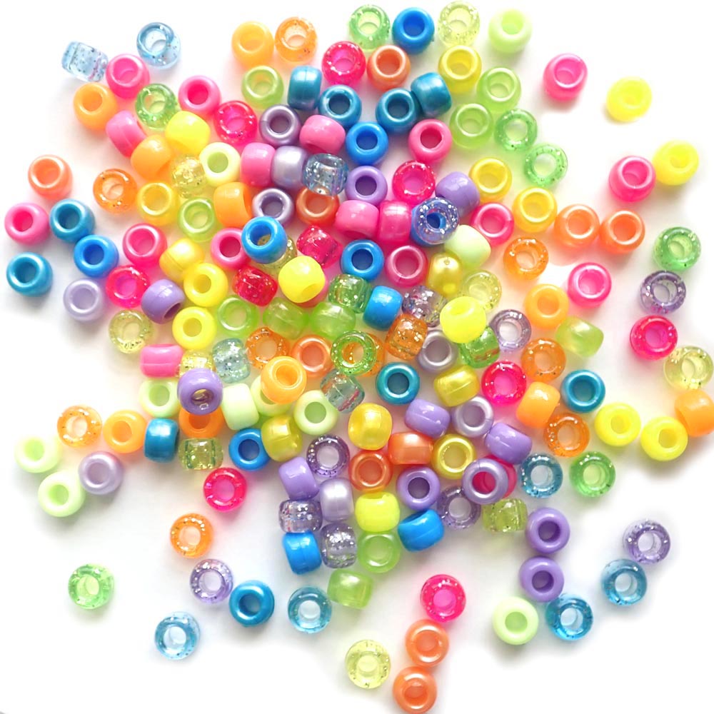 Mixed Pony Beads – Multicolor Sets & Assorted Bead Mixes - Pony Bead Store