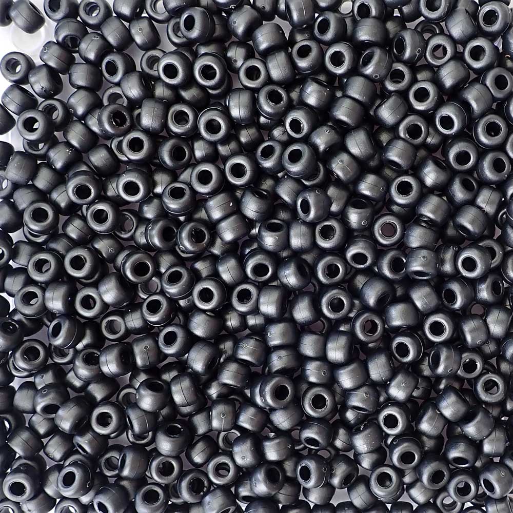 Pony Beads 6 x 9mm - Craft Beads - Individual Colors Tagged 